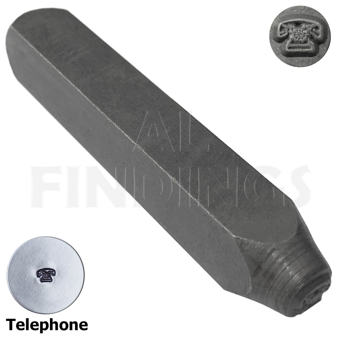 Telephone Punch Metal Stamp Design Jewellery Craft Tool (70) - Etsy