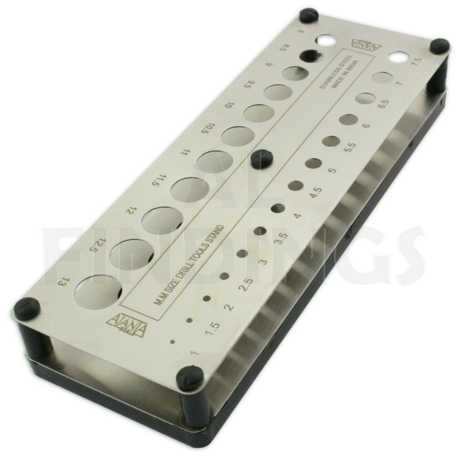 Stainless Steel Drill Gauges Stand Metric Gauge 1-13mm 25 - Etsy