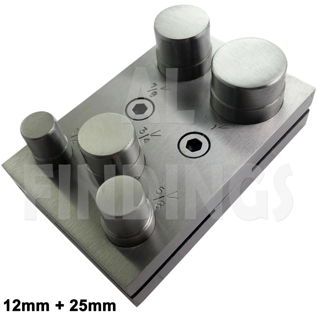Circular Round Disc Cutter Cutting Tool Set 5 Extra Large 1/2 to 1" 12 ...