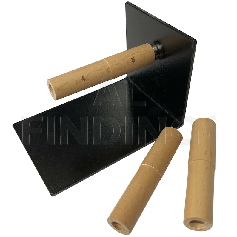 Ring Wire Mandrel Wrapping Multi Stepped 12 Wooden Half Sizes - Etsy