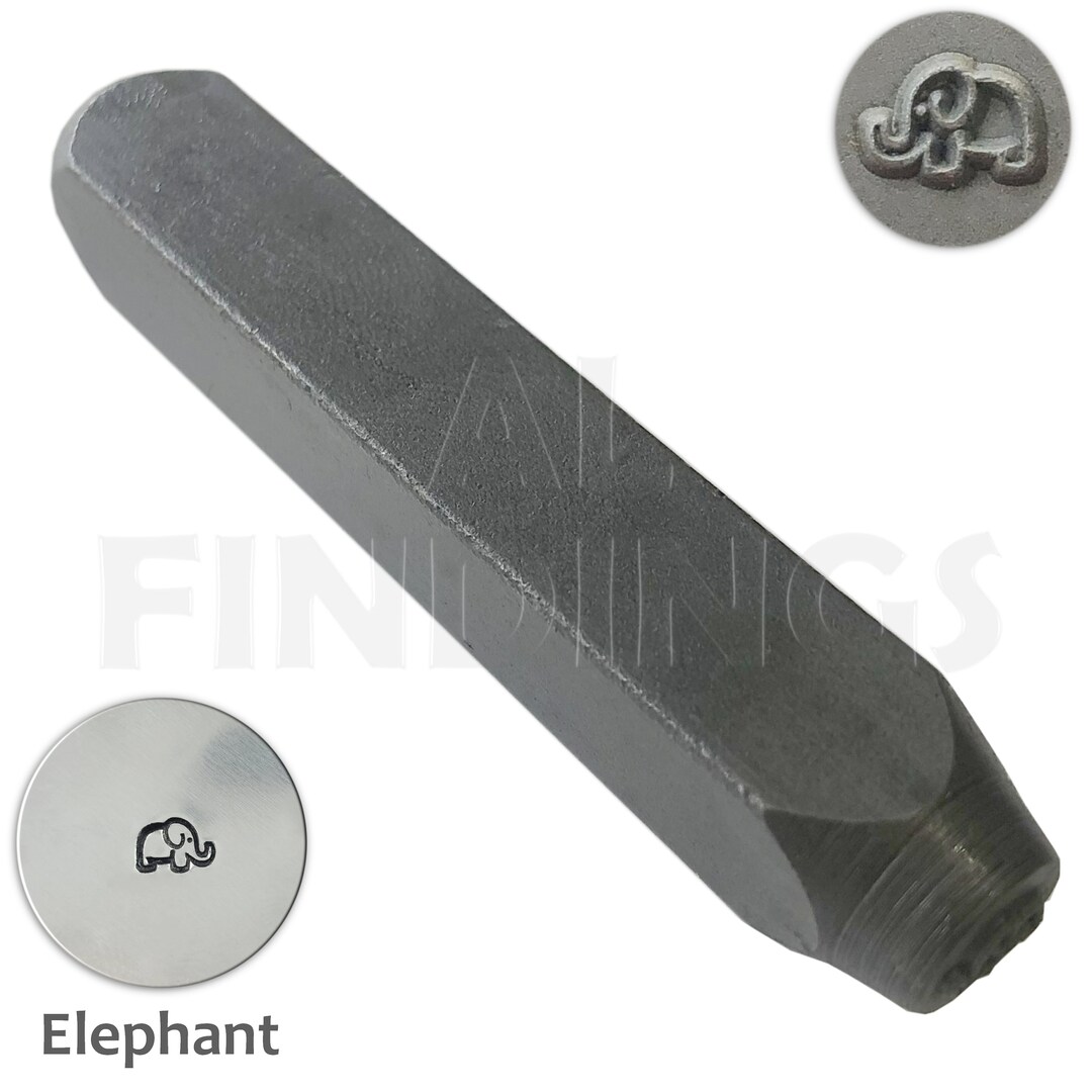 Elephant Punch Metal Stamp Design Jewellery Craft Tool (70) - Etsy
