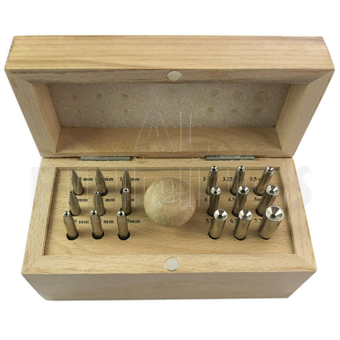 Jewellers Craft 18 Round Bezel Punch Set Stone Setting Ring Setting ...