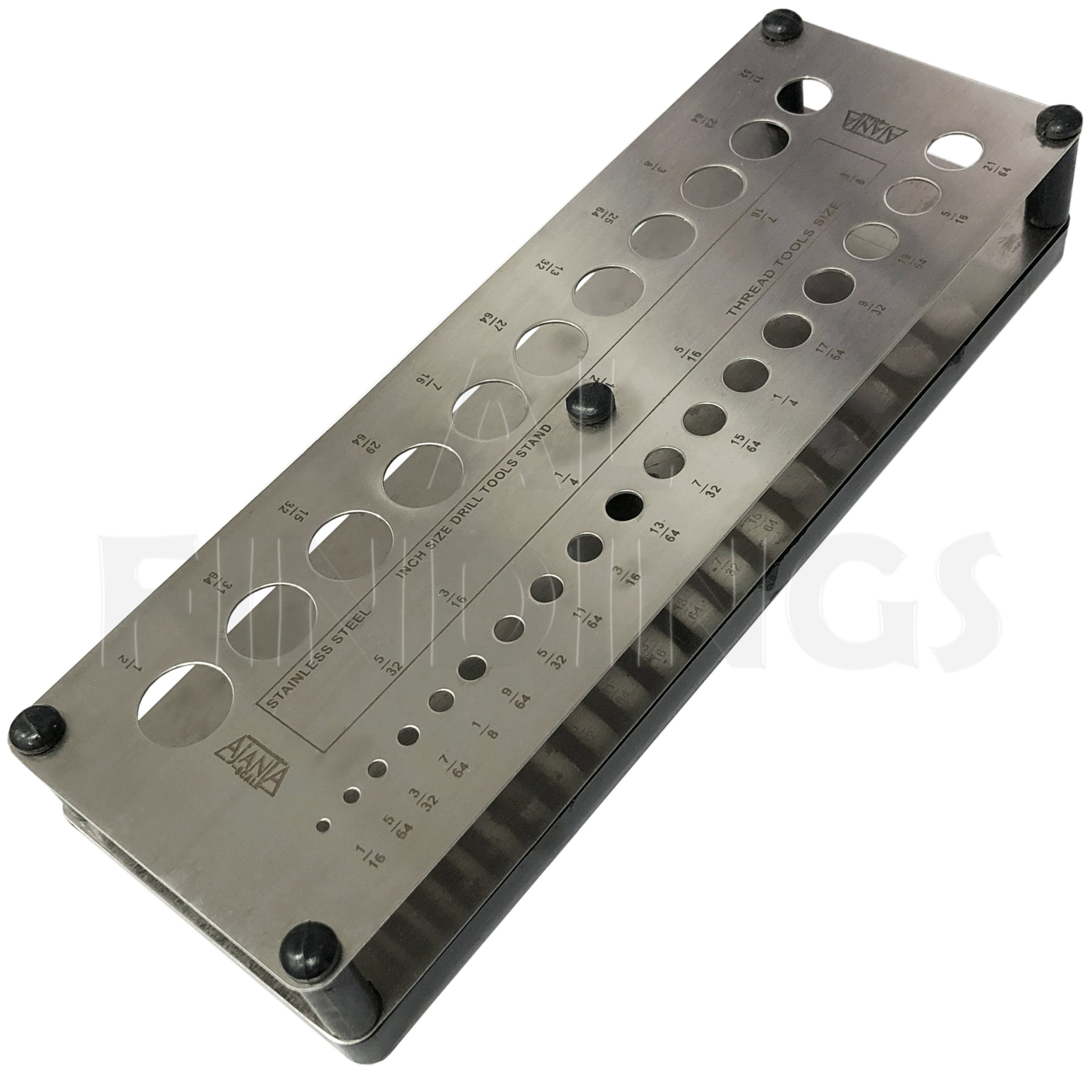 Stainless Steel Drill Gauges Stand Imperial Gauge 1/16 - Etsy