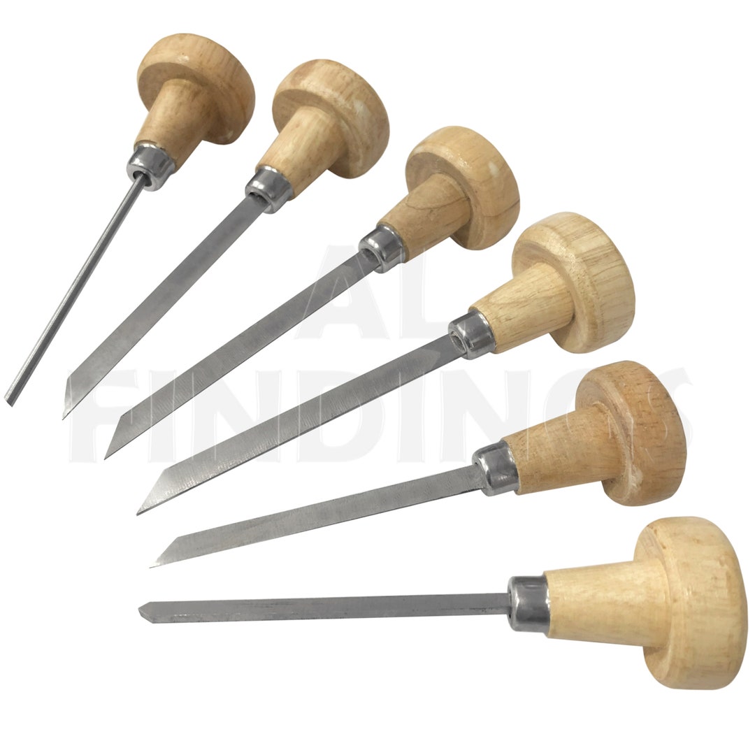 6pcs Engraver Gravers With Wooden Handles Tool Clock (160) - Etsy