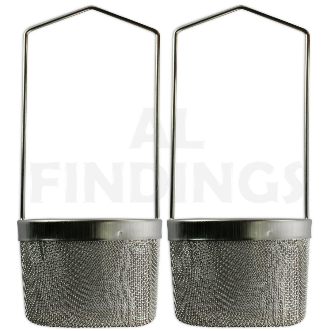 2 X Mesh Well Ultrasonic Stainless Steel Basket 150mm 6" Repair Clean ...