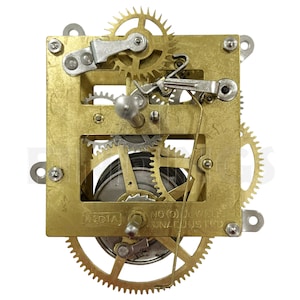 Manual Wind 8 Day Clock Movement Hands & Winders Mantle 13" Drop ...