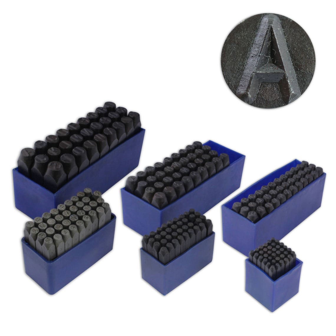 36pc Number & Letter Punch Set Alpha Numeric Carbon Steel - Etsy