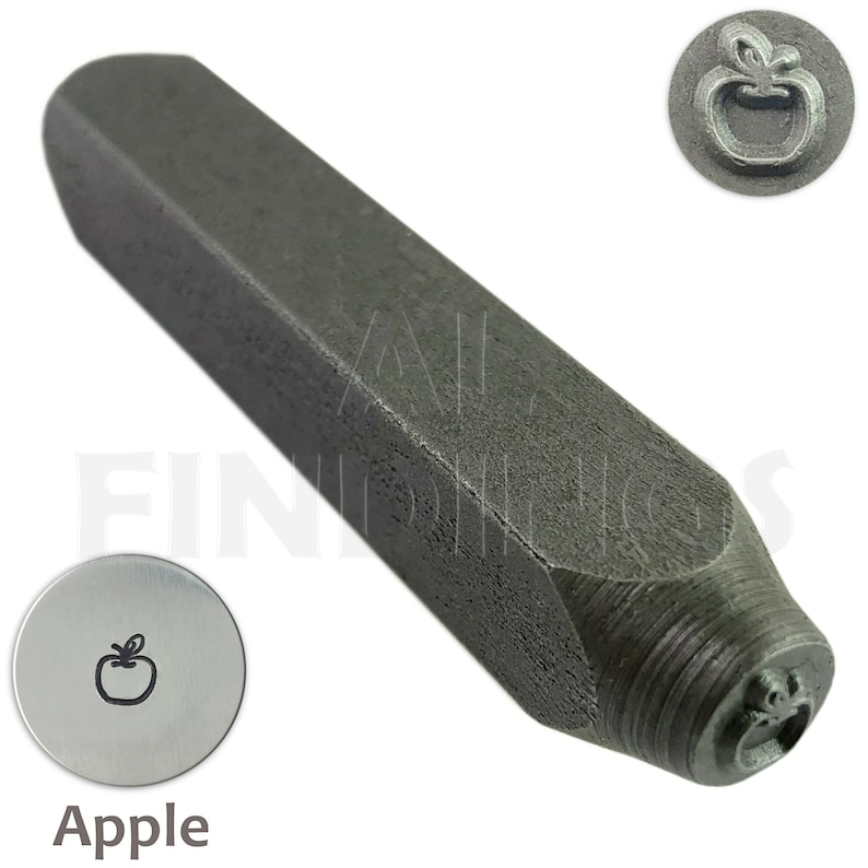 Apple Punch Metal Stamp Design Jewellery Craft Tool 70 - Etsy