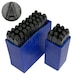 36pc Number & Letter Punch Set Alpha Numeric Carbon Steel Punches Craft ...