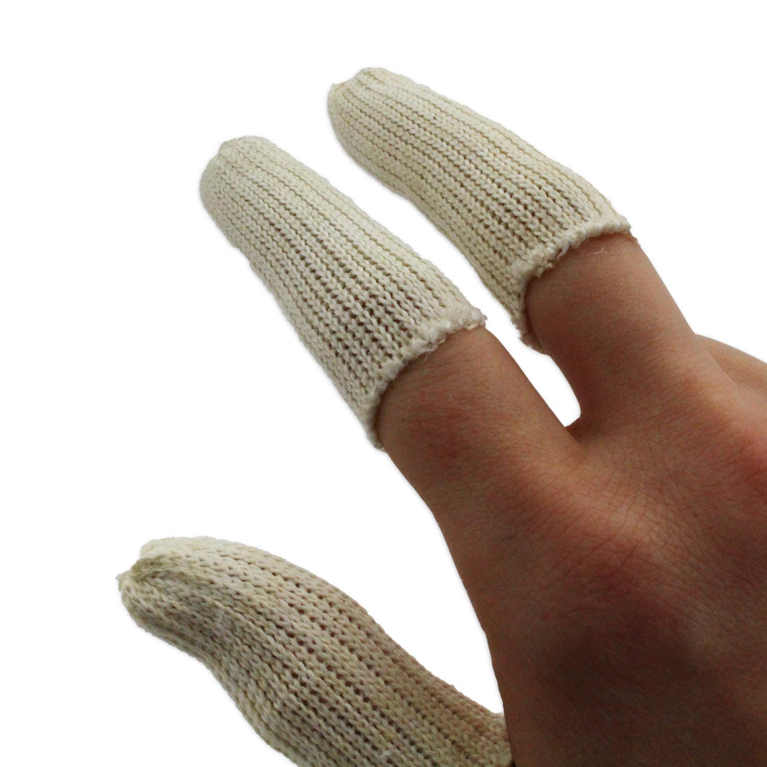 20 Cotton FINGER guards caps cots handling watch movements | Etsy
