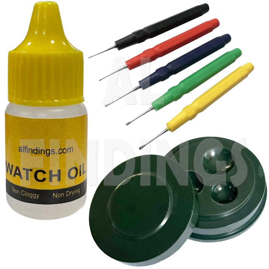 Watch Oil Cup 3 Hole Urea Plastic Watchmakers Oiler Grease Dappen Pot Dish Three (70) - Etsy