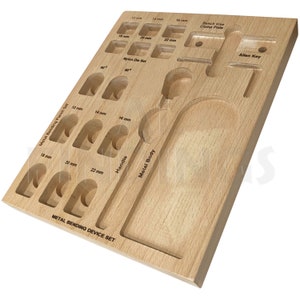 Ring Spoon Bending Tool Set With 14 Nylon & Steel Dies, Bending Unit ...