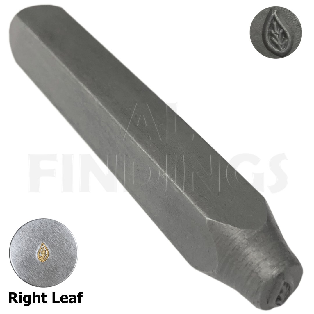 Right Leaf Punch Metal Stamp Design Jewellery Craft Tool (70) - Etsy