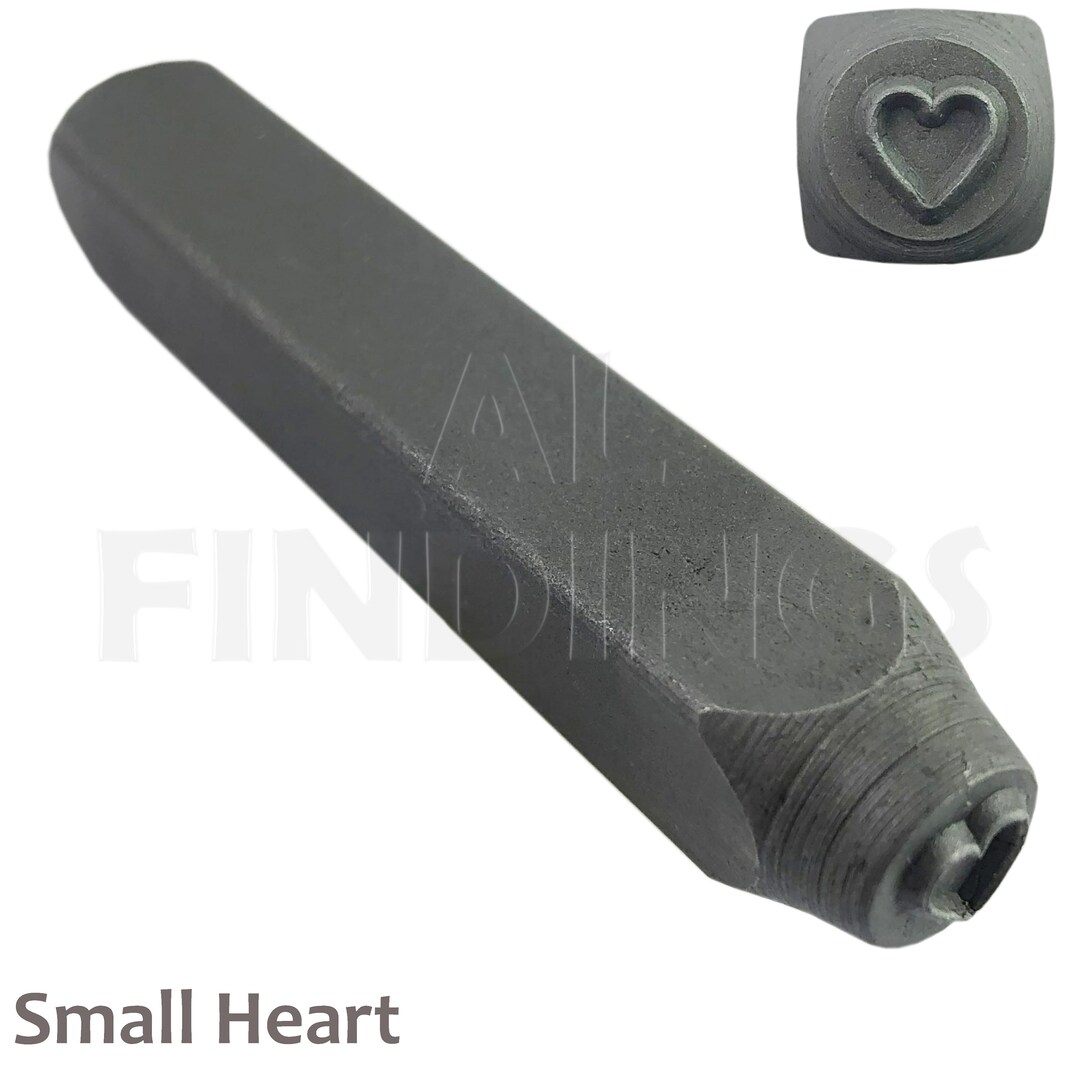 Small Heart Punch Metal Stamp Design Jewellery Craft Tool (70) - Etsy