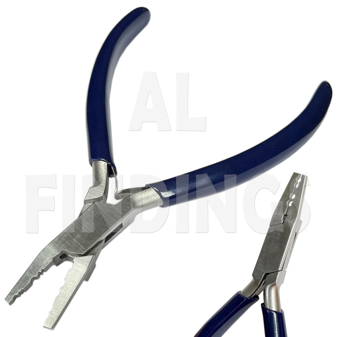 Dual Crimping Crimp Crimper Tool Tiger Tail Jewellery Making Beading ...