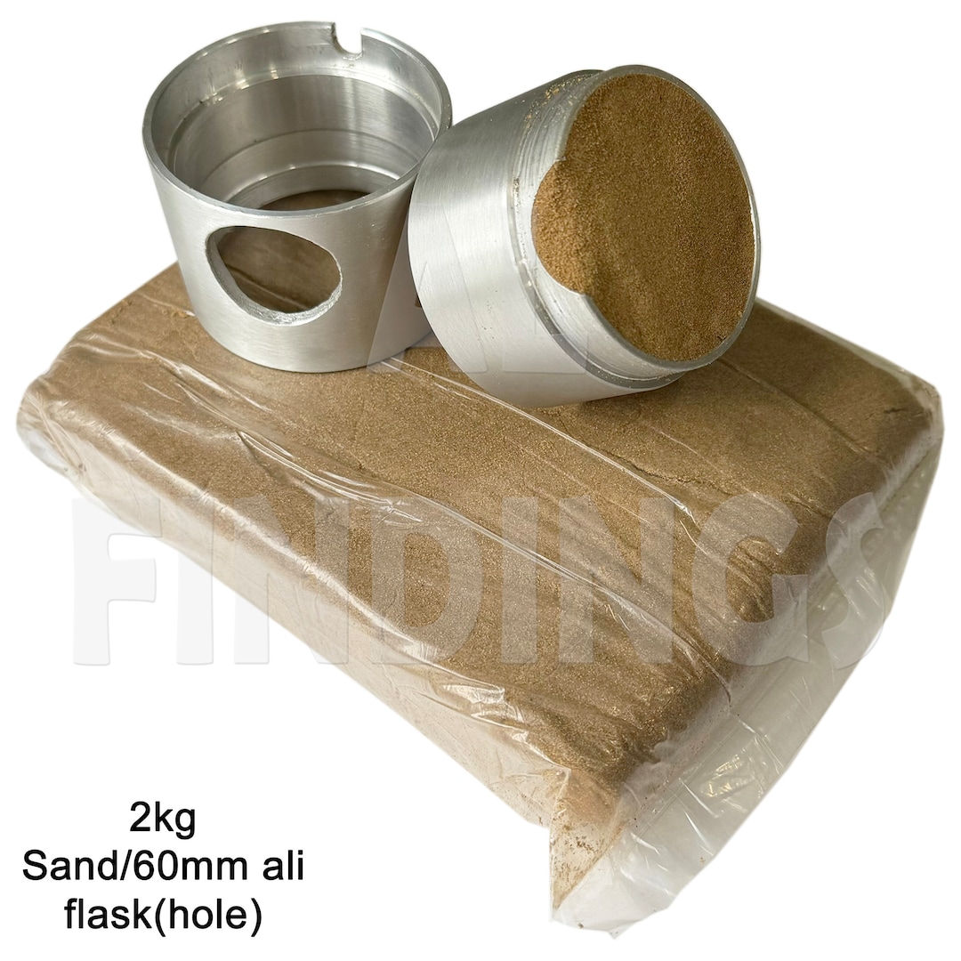 60mm Sand Casting Kit Includes 2kg Traditional Sand Casting Flask Delft ...