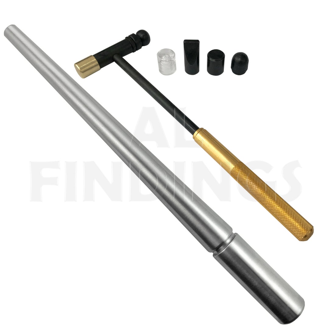 Steel Ring Mandrel 6 Precision Hammer Interchangeable Head Jewellery ...