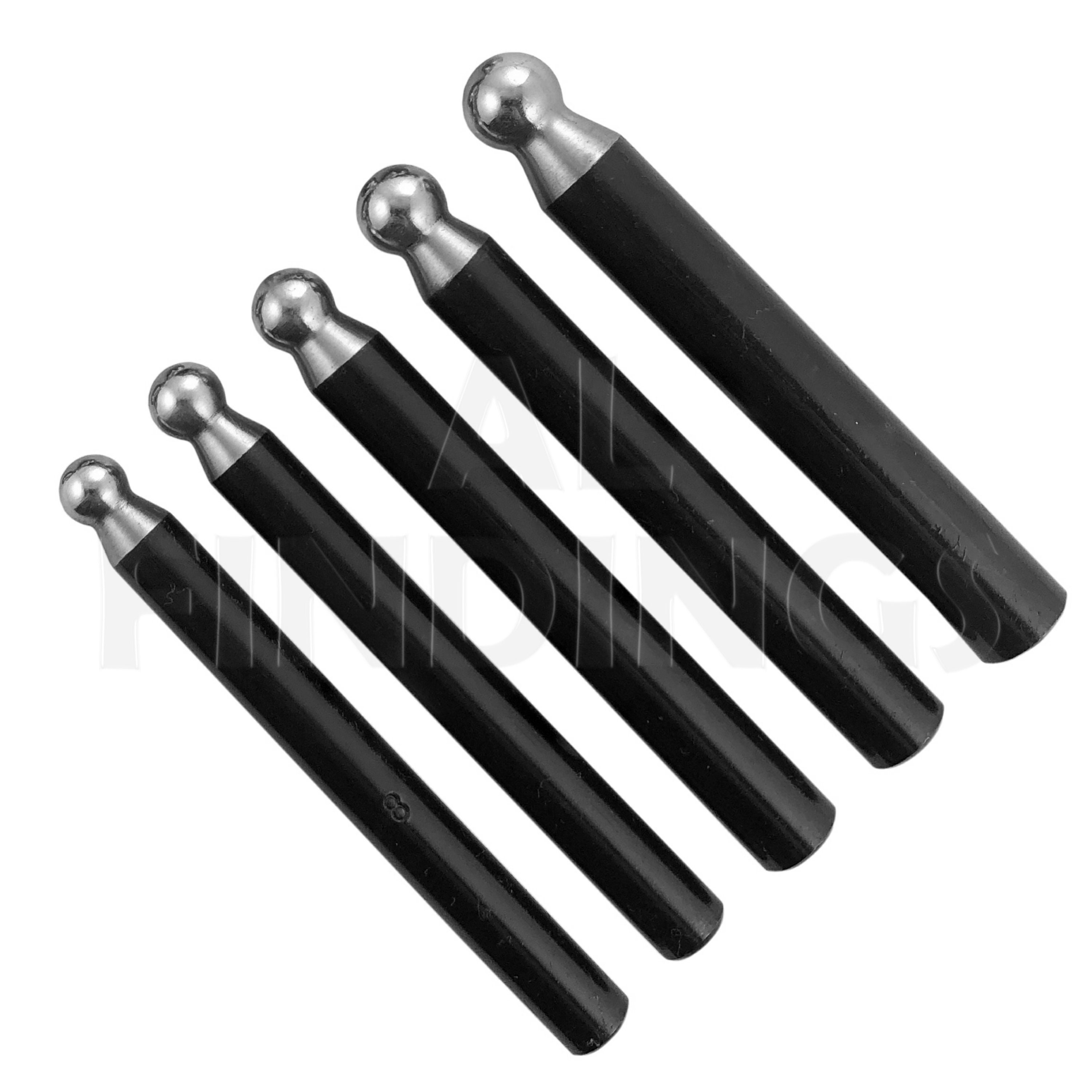 12 Steel Doming Punch Set Punches & 1 Steel Dapping Cube - Etsy