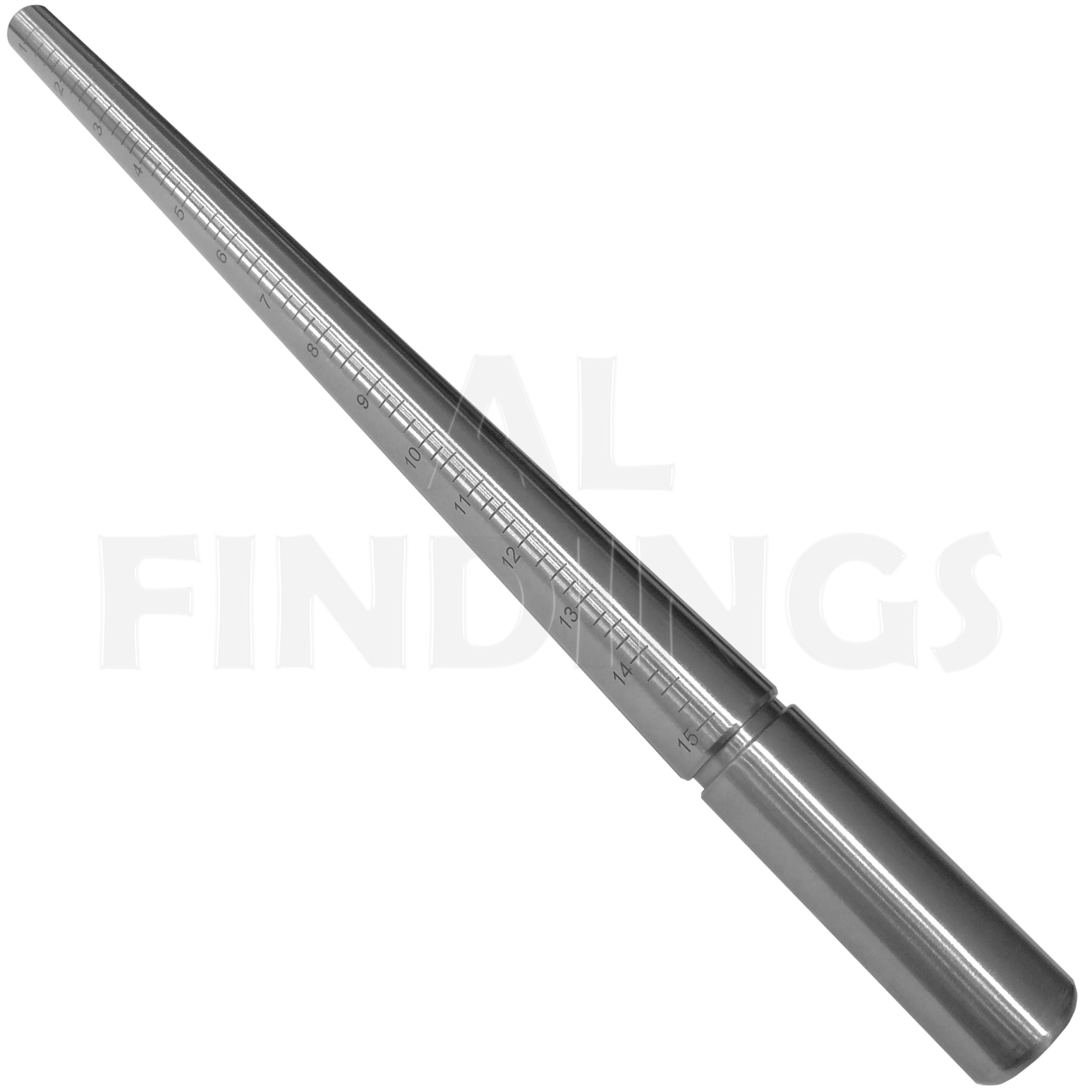 Ring Sizer Stick 1-15 and Steel Ring Mandrel Triblet Combined - Etsy