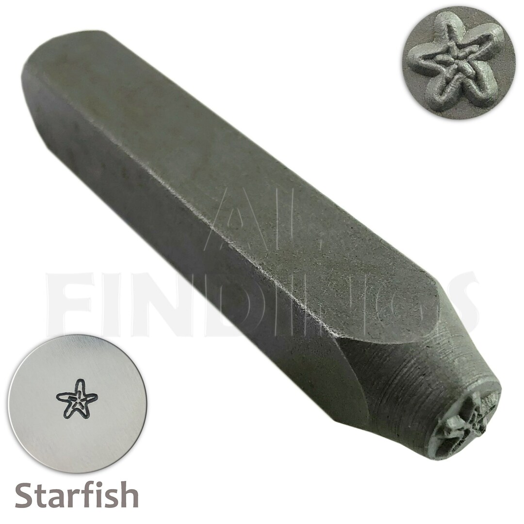 Starfish Punch Metal Stamp Design Jewellery Craft Tool (70) - Etsy