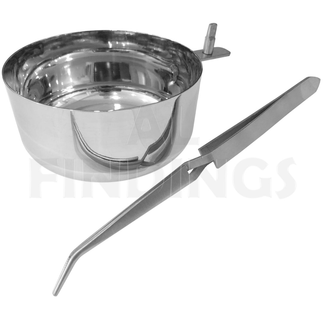 Soldering Solder Cooling Cool Cup Including 1 Angled Tweezers Set ...
