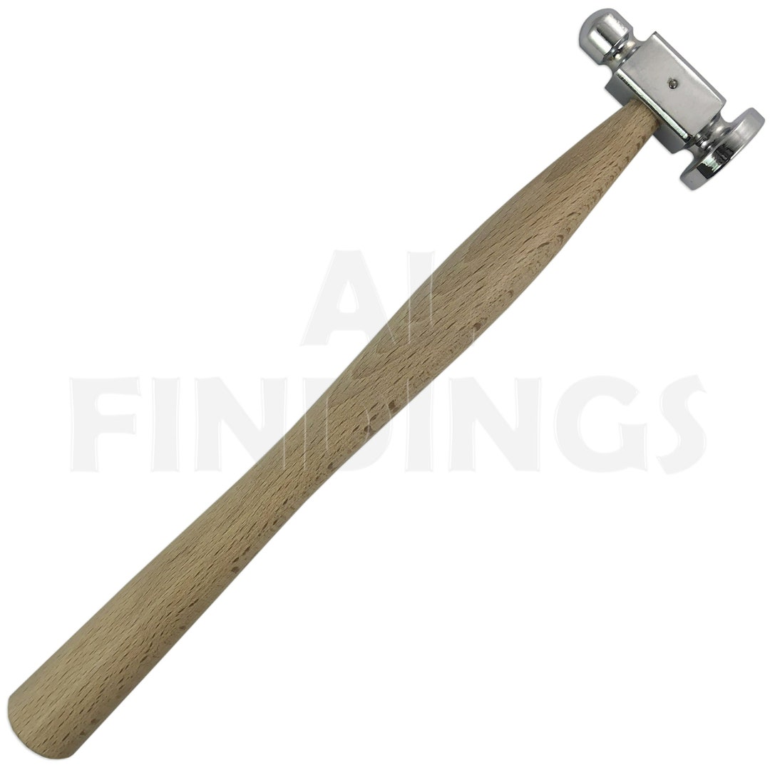 1" Low Domed Chasing Hammer : Face Ball Pein Planishing Repouse Metal ...