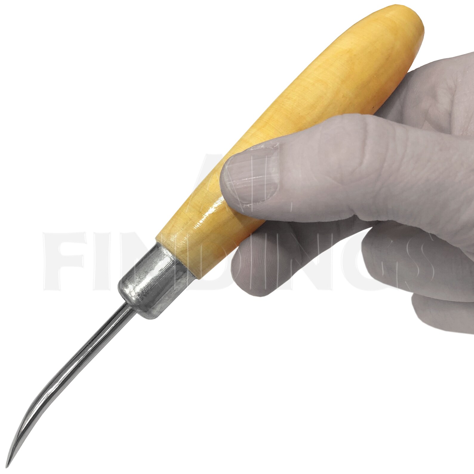 Straight & Curved Pair Stainless Steel Burnisher Burnishers | Etsy