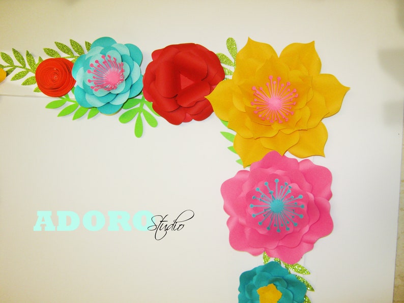 Fiesta Photo Frame Floral Photo Booth Frame/birthday Party | Etsy