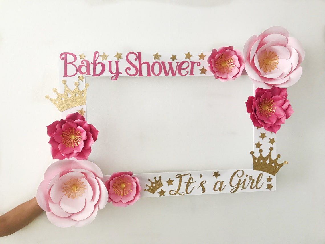 Baby Shower Photo Booth Frame/birthday Party Selfie Frame - Etsy