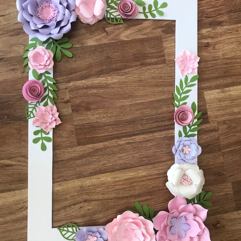 Floral Selfie Frame - Etsy