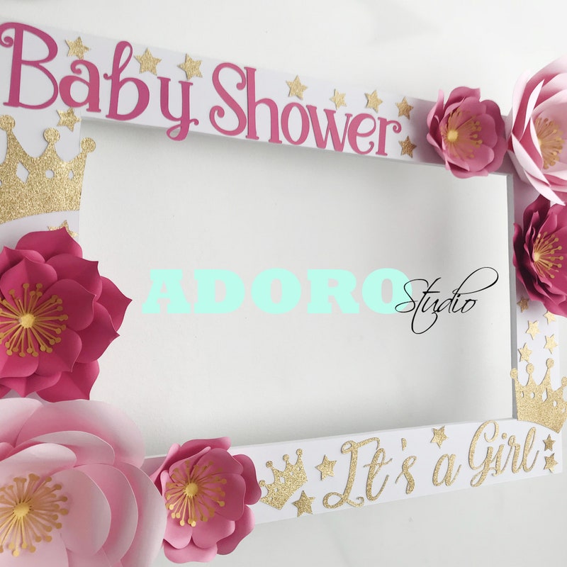 Floral Selfie Frame - Etsy