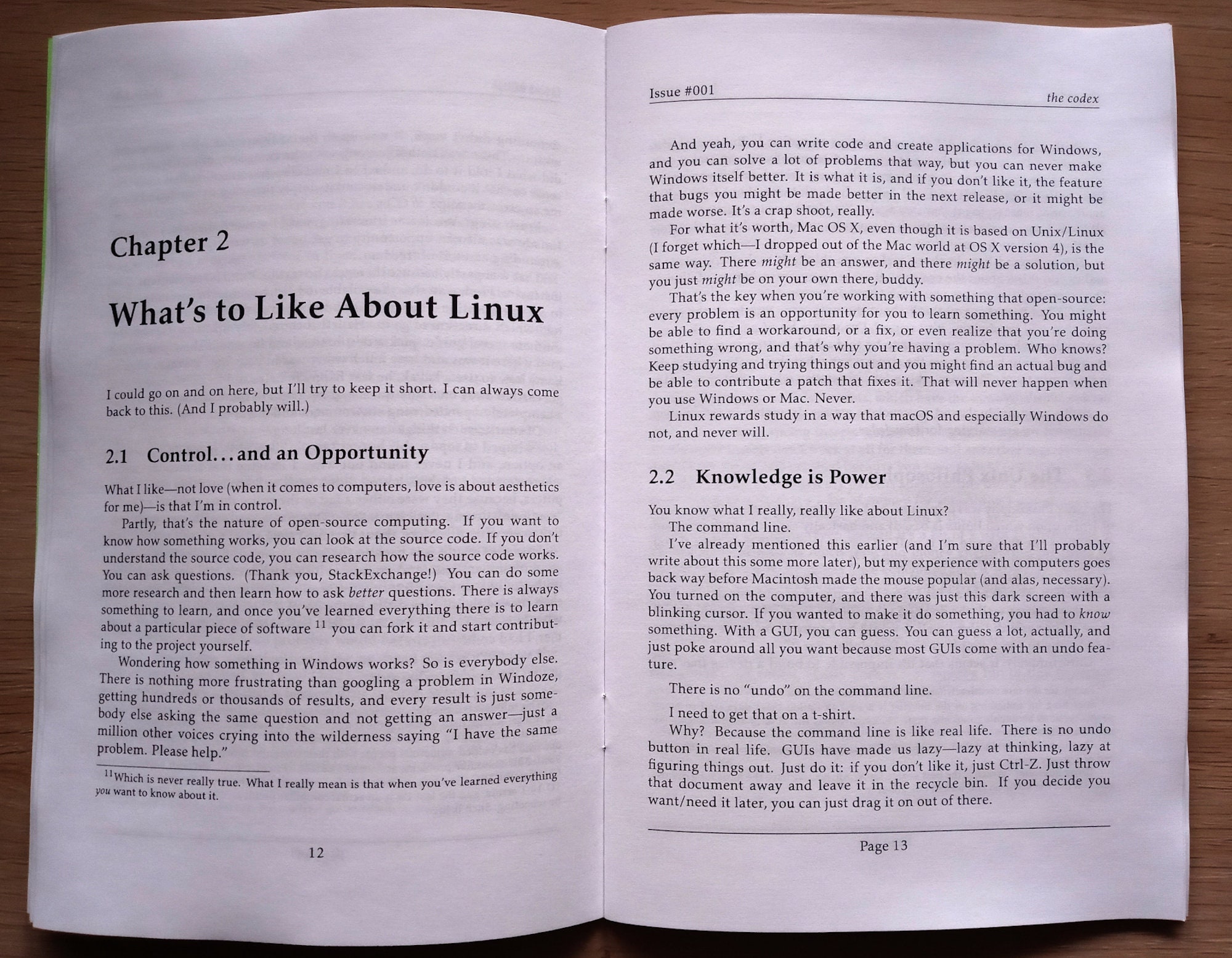 The Codex A Zine About Linux - Etsy