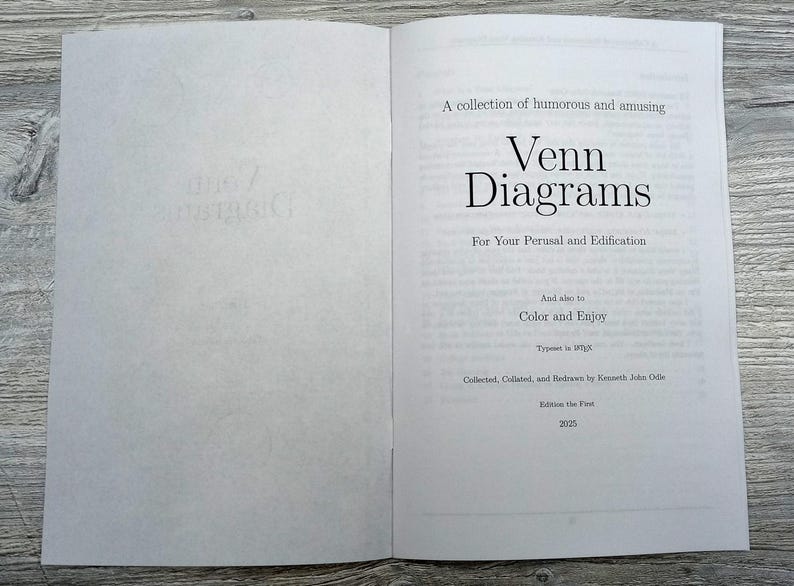 Diagramas de Venn divertidos: ¡un fanzine y un libro para colorear ...