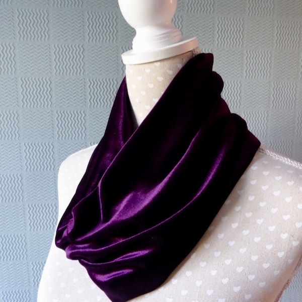 Purple Scarf - Etsy