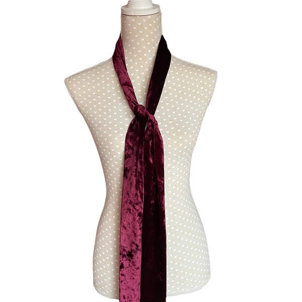 Maroon Scarf - Etsy