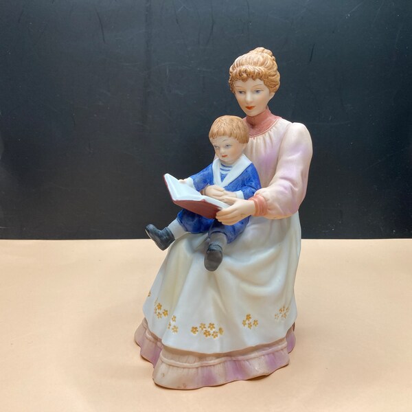 Mom and Son Figurines - Etsy