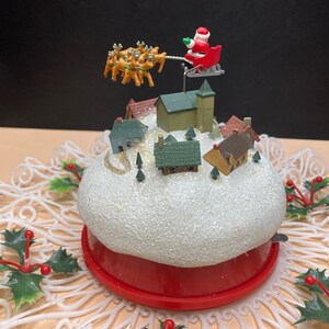 Christmas in July Special Musical Rotating Santa Musical Figurine - Etsy