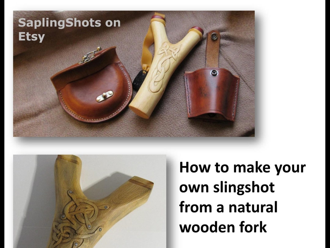 Make Your Own Natural Slingshot - Etsy