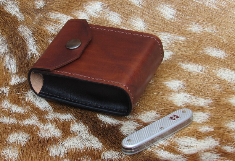Small Leather Belt Pouch - Etsy UK