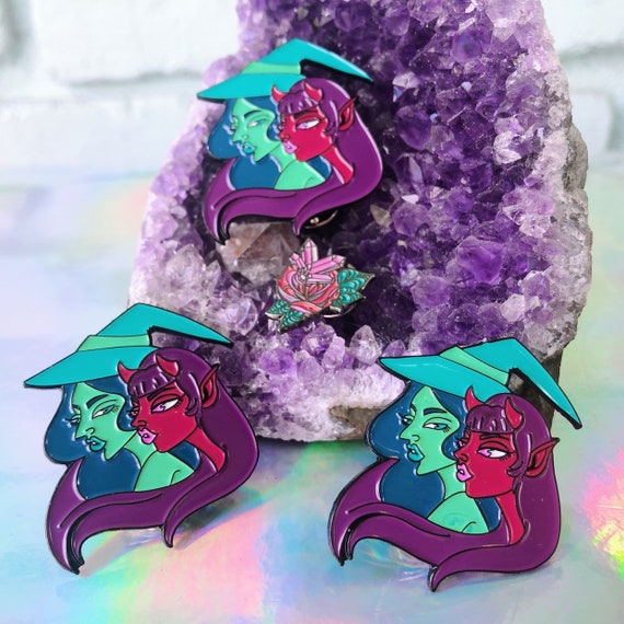 Limited Edition Bad Girls Enamel Pin | Etsy