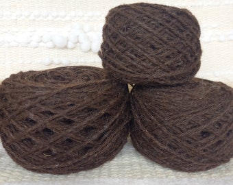 Brown Wool Yarn - Etsy