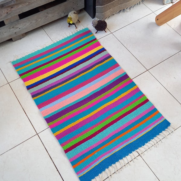 Bright Colors Rug - Etsy
