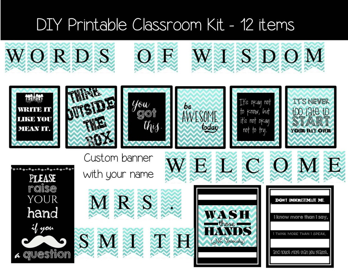 Teacher Decorations Teacher Classroom Decorations Classroom | Etsy