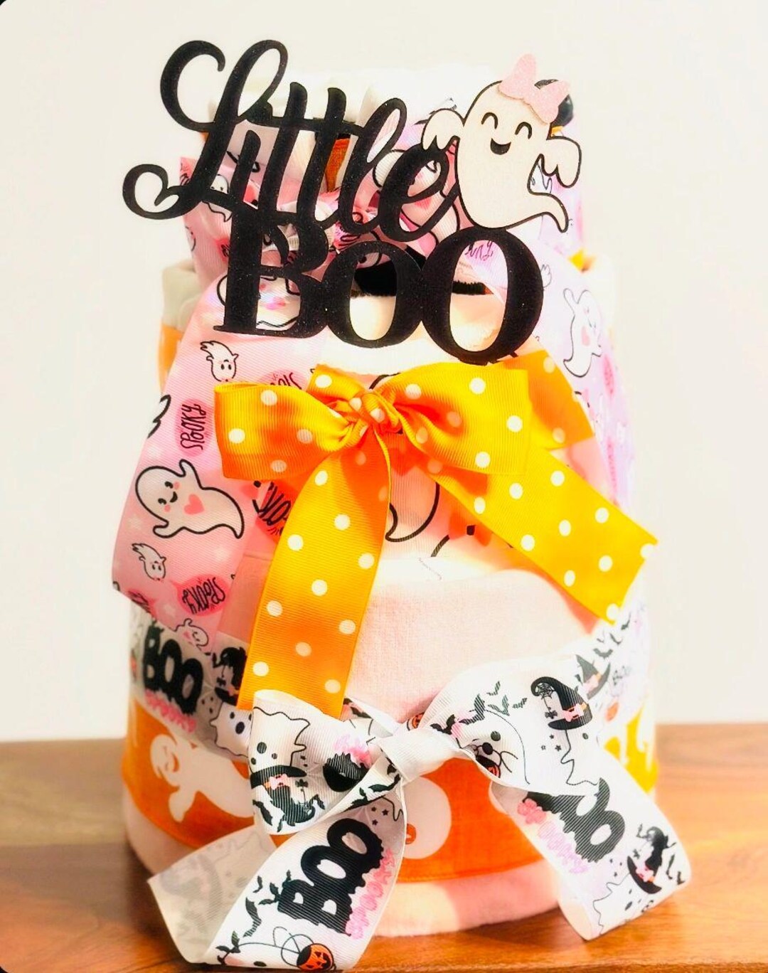 Ghost Diaper Cake - Etsy