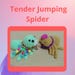 Jumping Spider Crochet Pattern: Beaded Fidget Toy (PDF) - Etsy