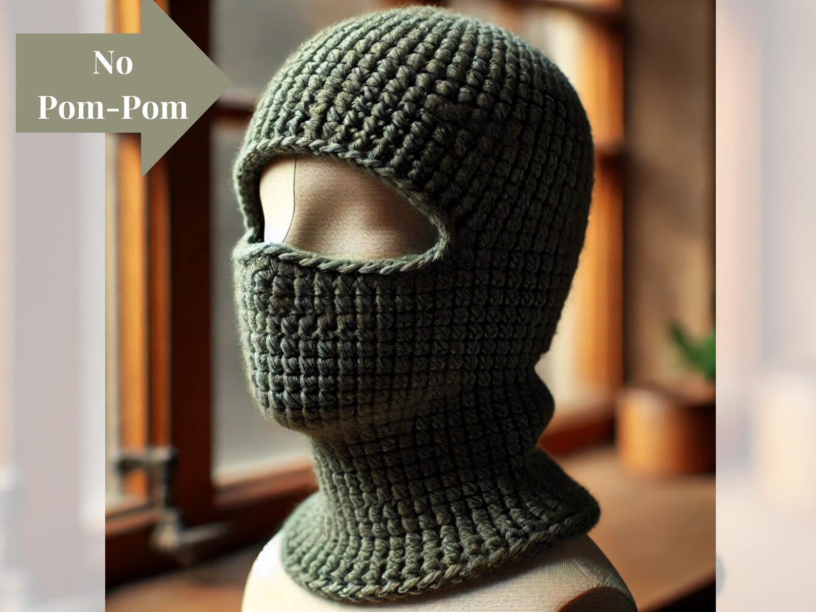 Ski Mask Hat Balaclava Crochet Pattern | Easy DIY Balaclava - 3 ...