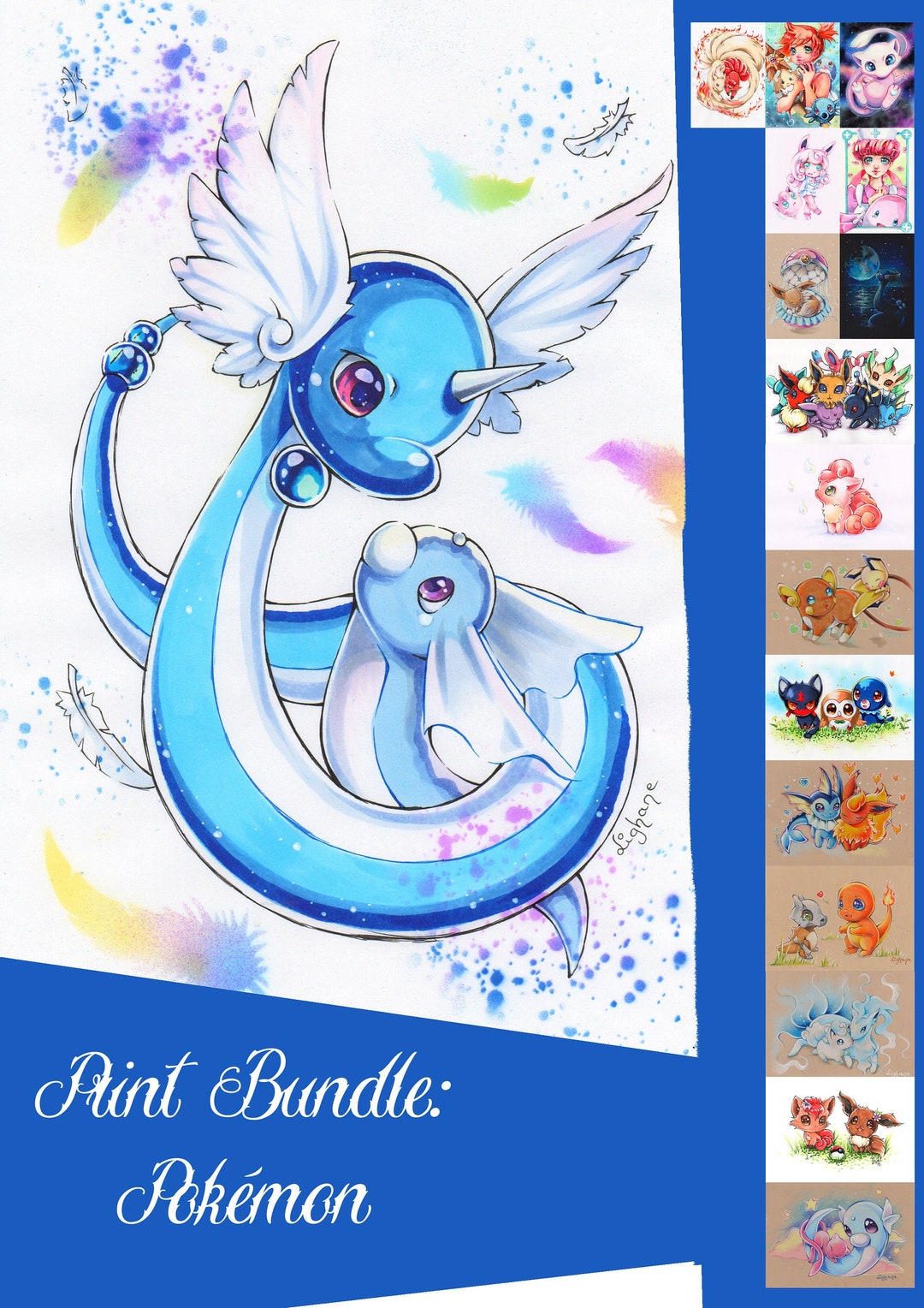 Print-at-home-bundle: Pokémon - Etsy