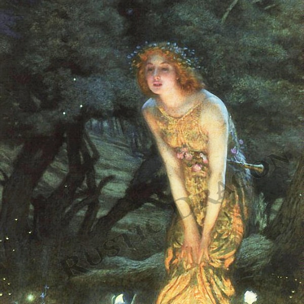 Edward Robert Hughes - Etsy