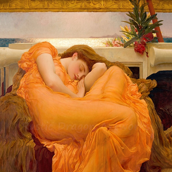 Flaming June - Etsy