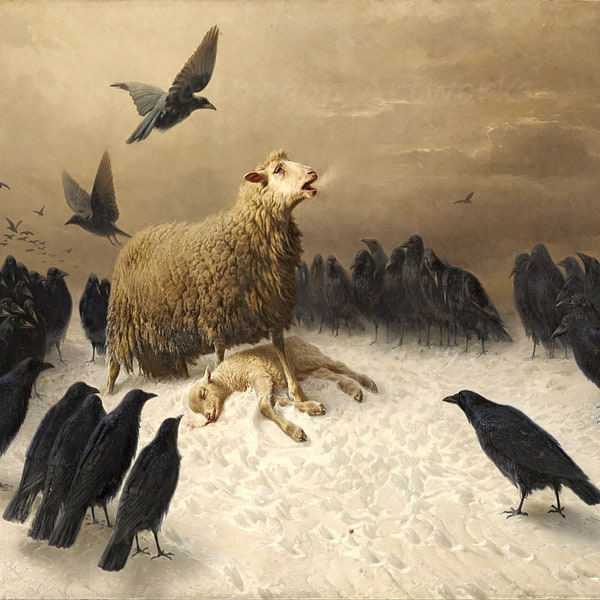 Anguish Sheep - Etsy